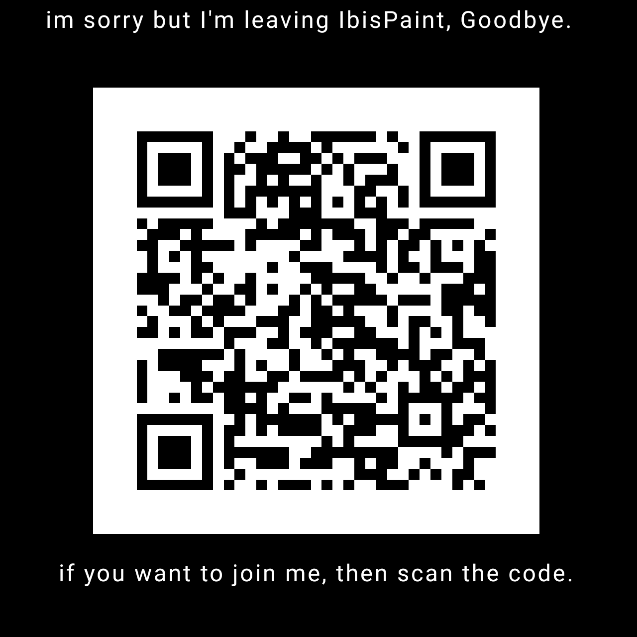 I'm Leaving IbisPaint X. - ibisPaint