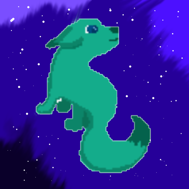 Legendary Blue Fox Wolf - ibisPaint