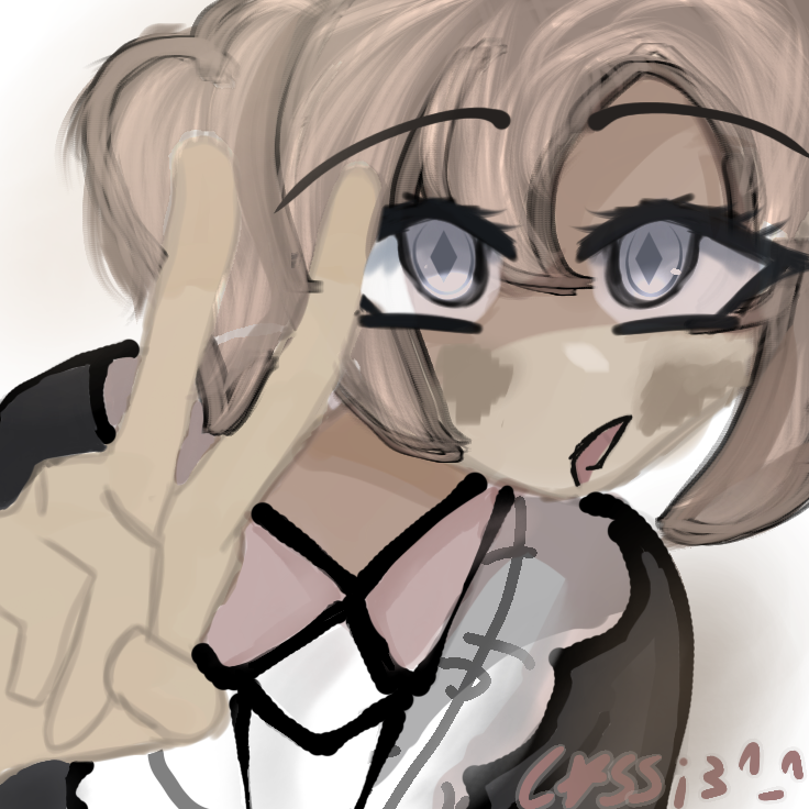 First time actually drawing 😰 - ibisPaint