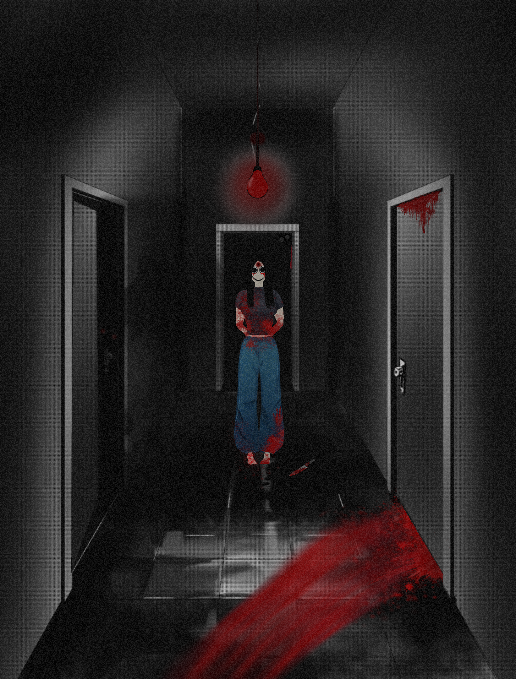 Random Scary Scene - ibisPaint