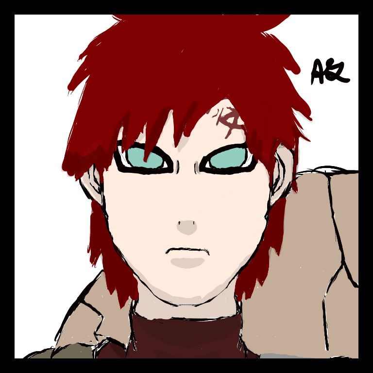 Gaara from Naruto - ibisPaint
