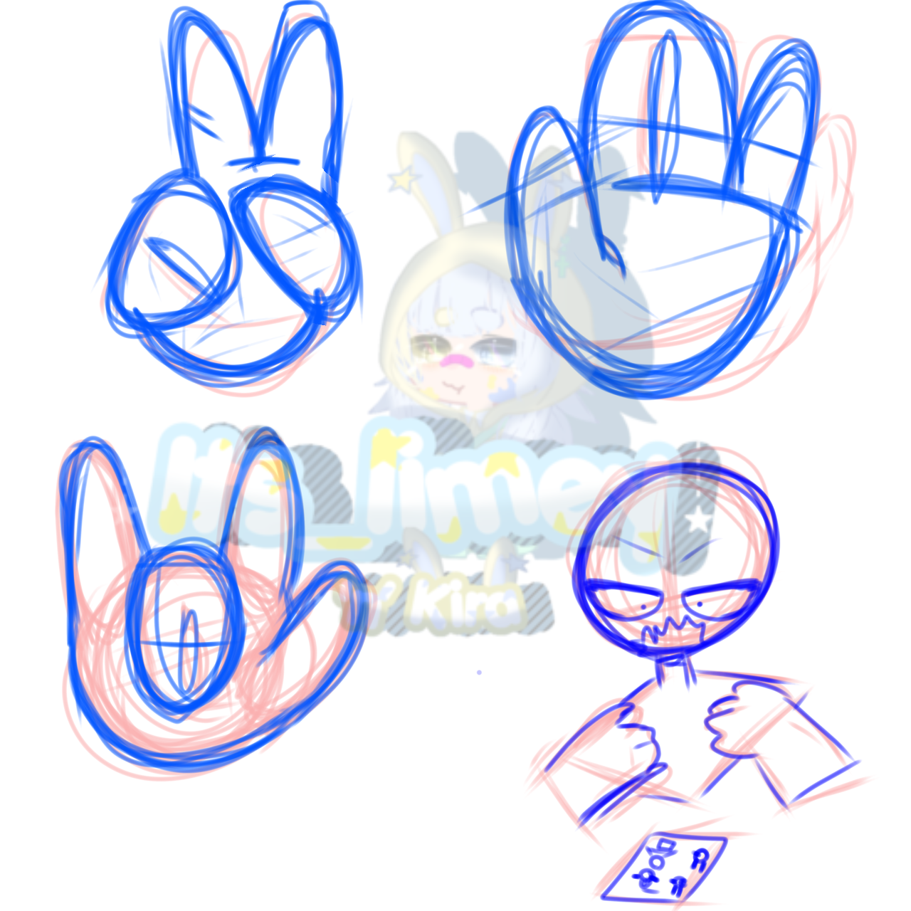 Hand test #2 - ibisPaint