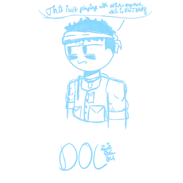 Lieutenant Dan - ibisPaint