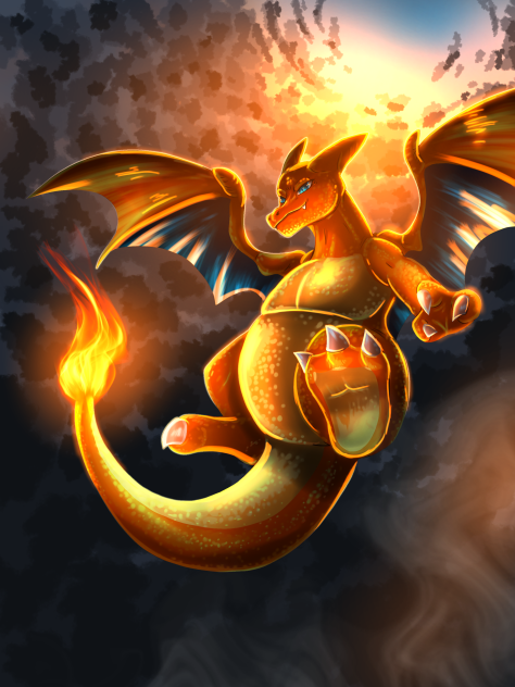 Charizard wheee - ibisPaint