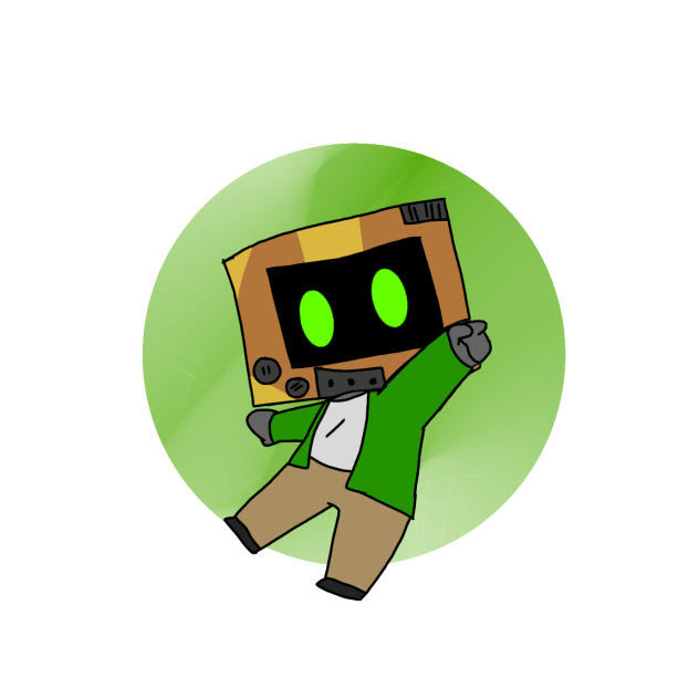 Cardboard Bot - ibisPaint