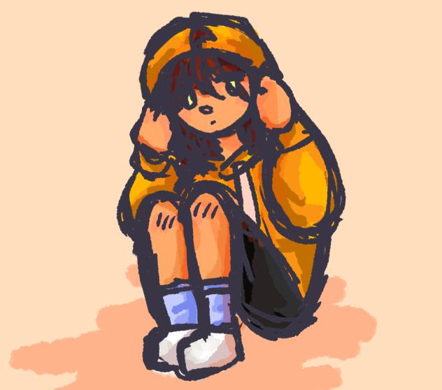 yellow hoodie - ibisPaint