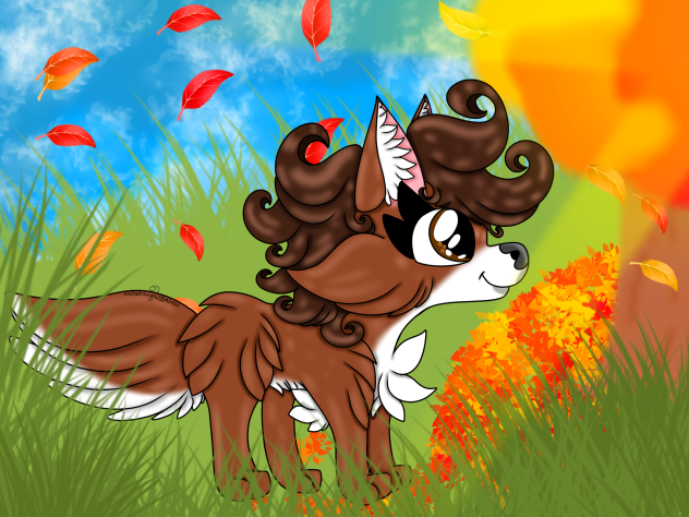 Autumn Wolf - ibisPaint