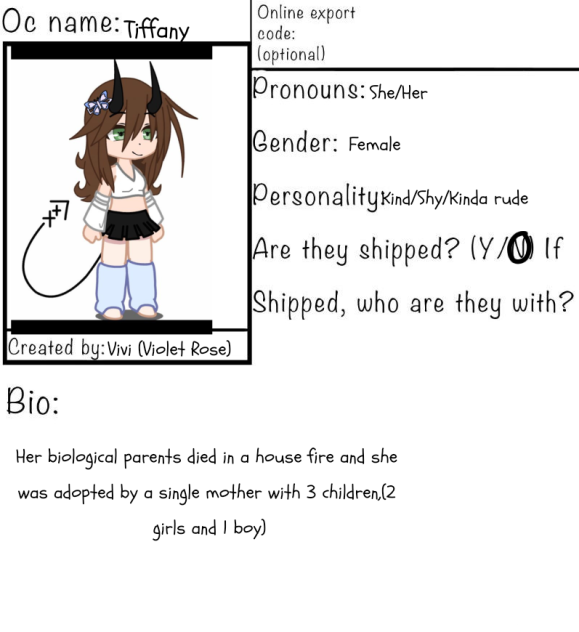 Tiffany,(For a comic) - ibisPaint