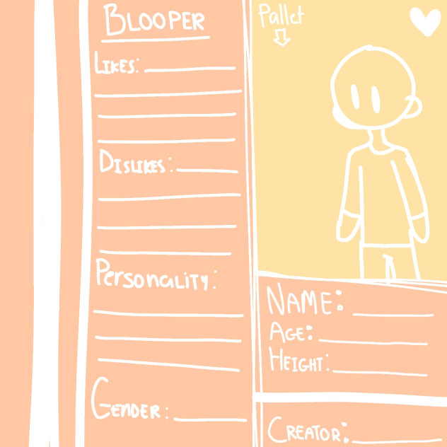 Blooper Character Sheet - ibisPaint