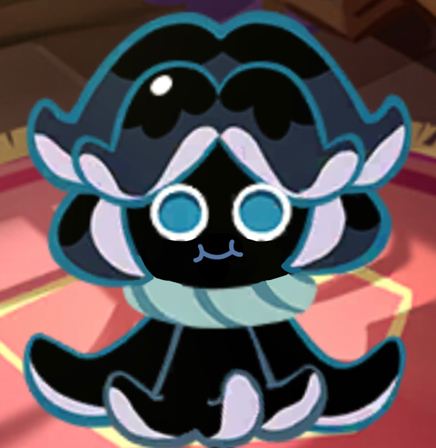 Happy squid ink cookie - ibisPaint