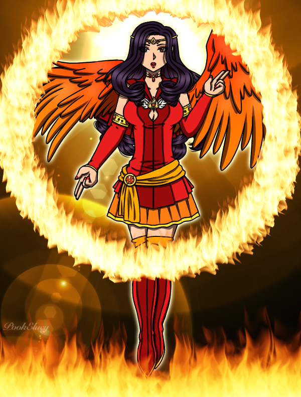 Phoenix Princess [Speedpaint] - ibisPaint