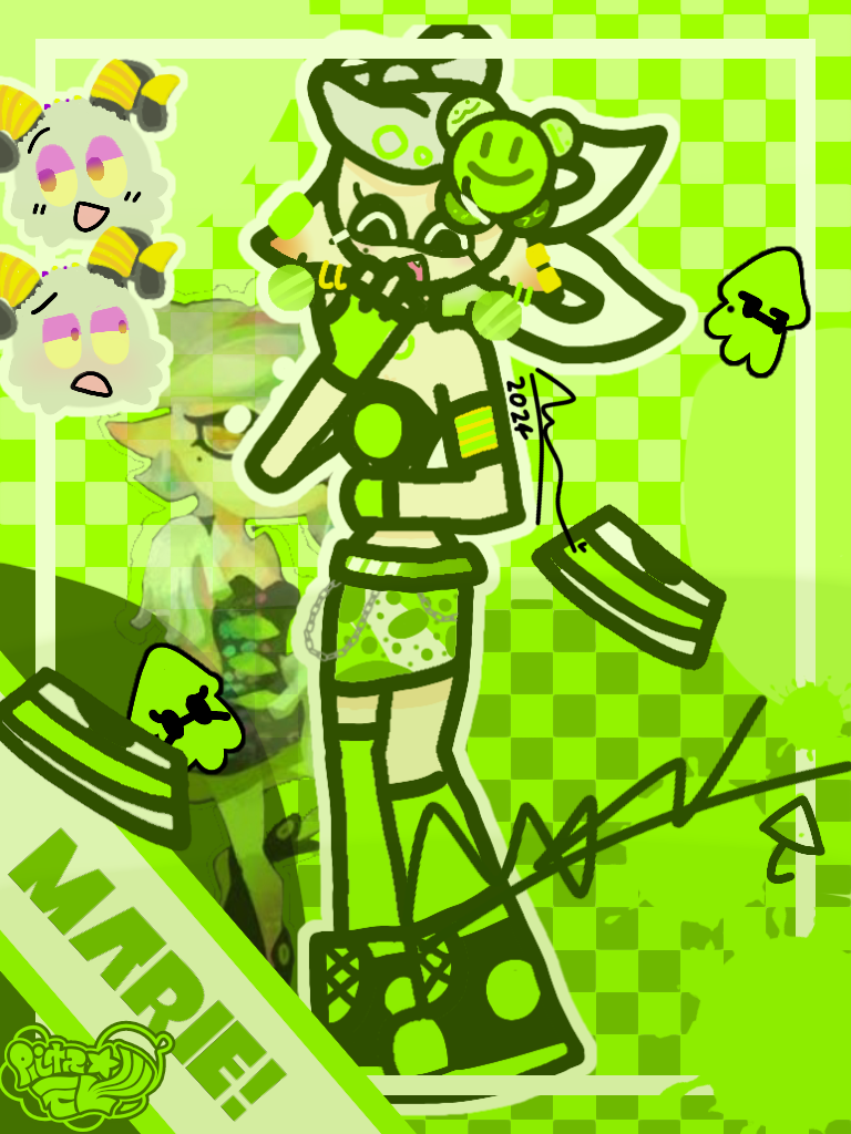 Marie!!! 💚 - ibisPaint