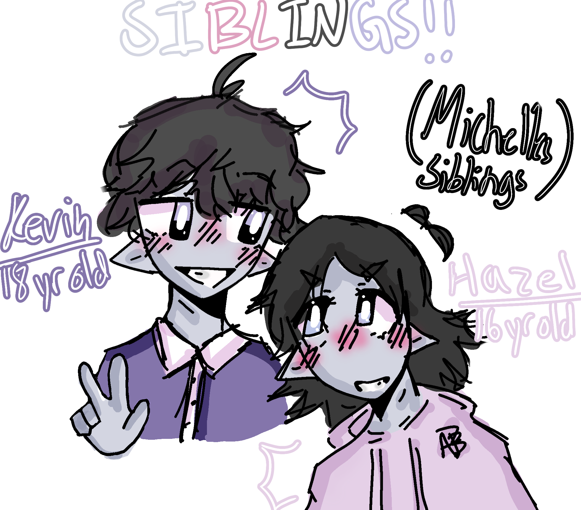 SIBLINGS!! (Michelle's Siblings) - ibisPaint