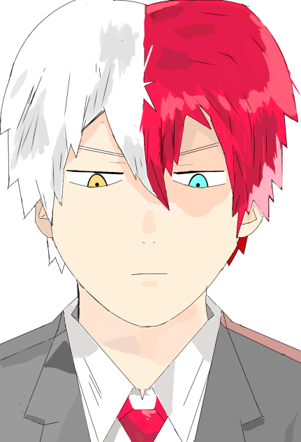 Todoroki shoto - ibisPaint