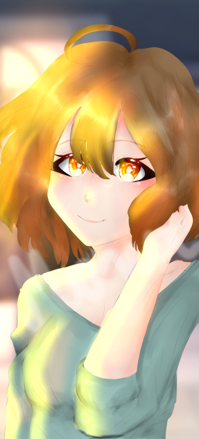 A little shy at first glance - ibisPaint