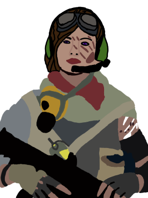 Samantha Maxis; Cold War Zombies - ibisPaint