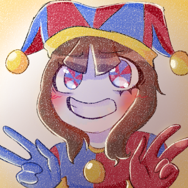 Fake Smiley(Pomni) - ibisPaint