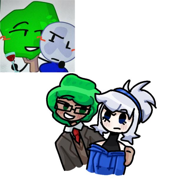 Fanny and Tree gijinkas - ibisPaint