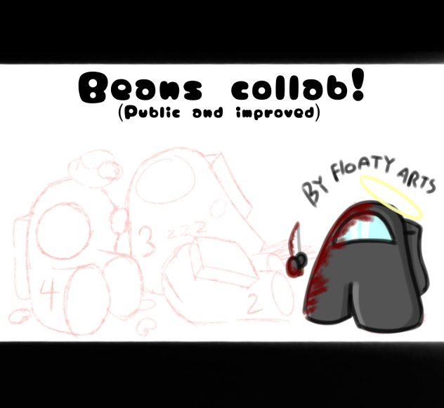 among us beans collab - ibisPaint