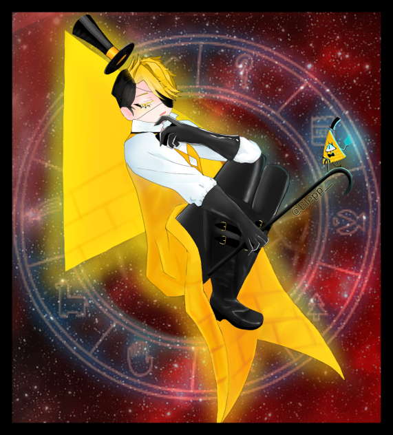 Redo! Bill Cipher 👁 - ibisPaint