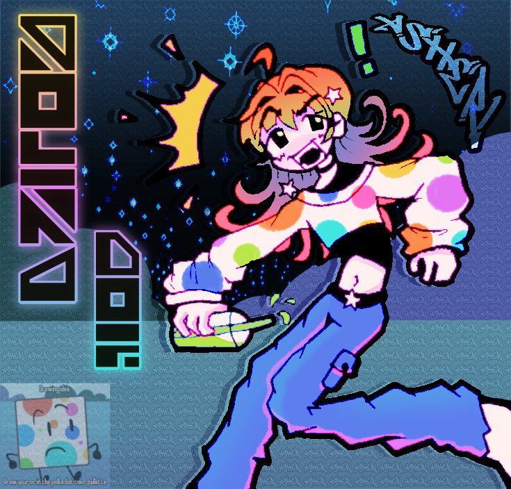 Polka dot osc art challenge!!! - ibisPaint