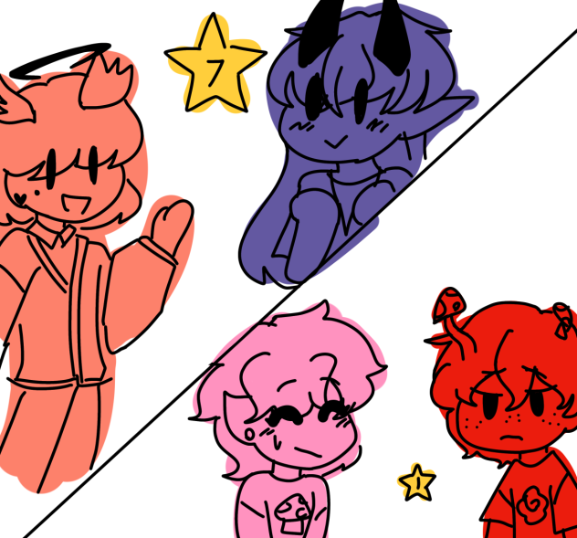 Comic differences 🥲 - ibisPaint