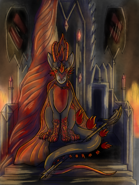Lord oe'r the Flames - ibisPaint