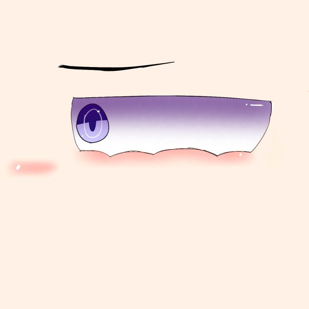 Trying a new eye style - ibisPaint