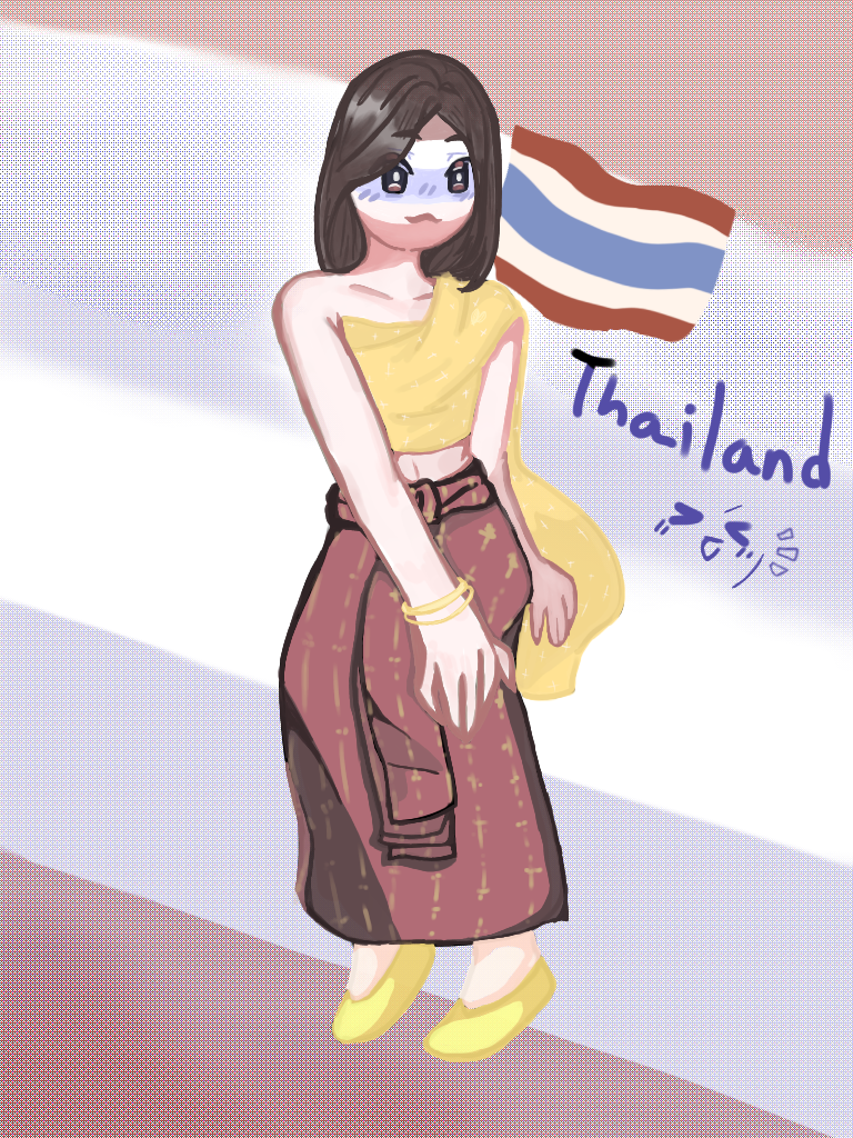 I’m from Thailand🇹🇭 - ibisPaint