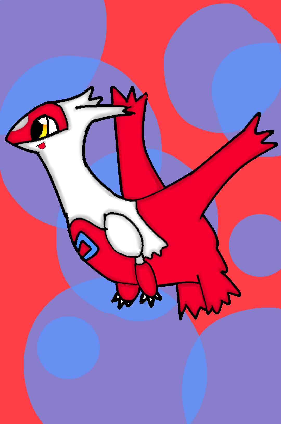Latias Eon Duo Pokemon Speedpaint - ibisPaint