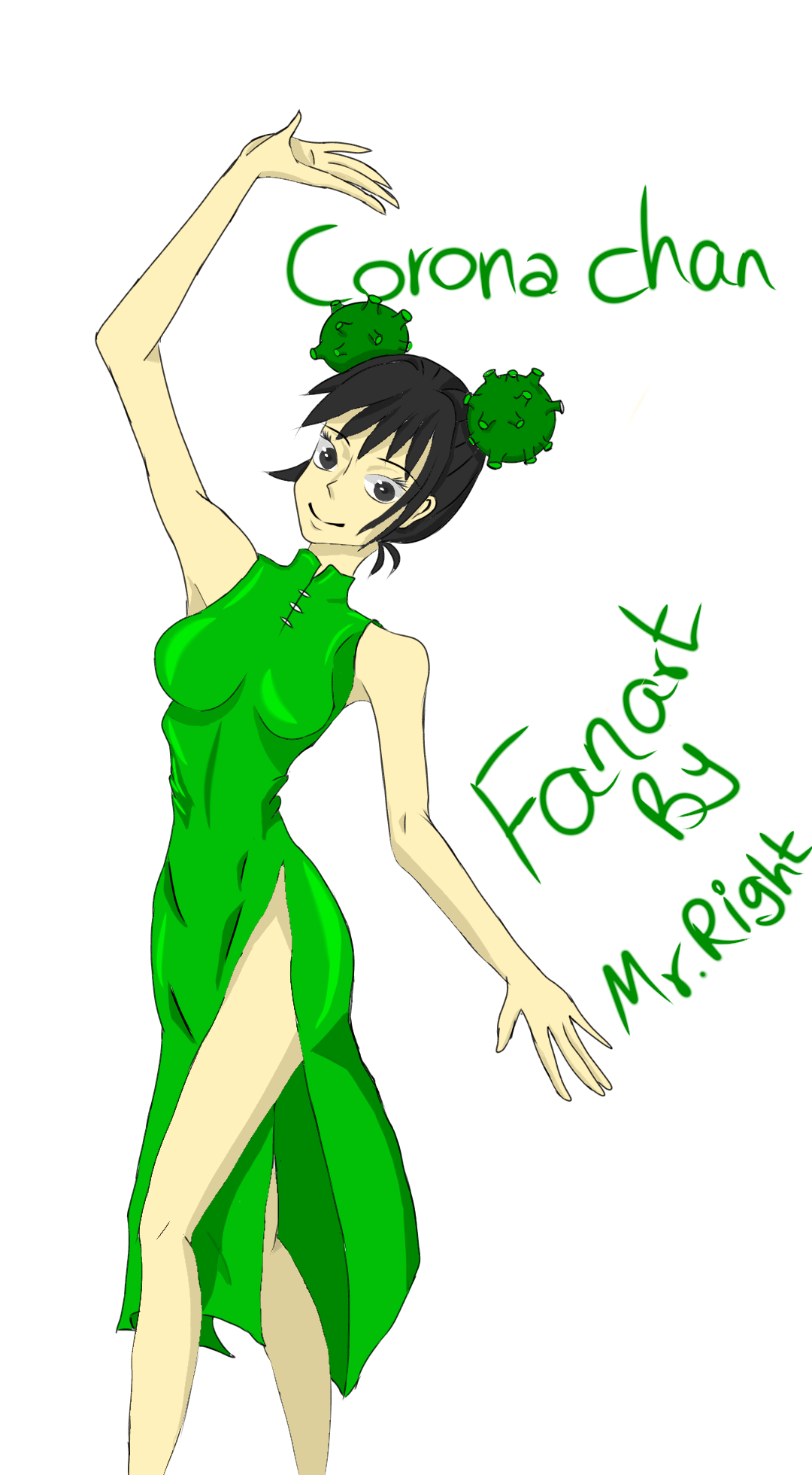 Corona chan - ibisPaint