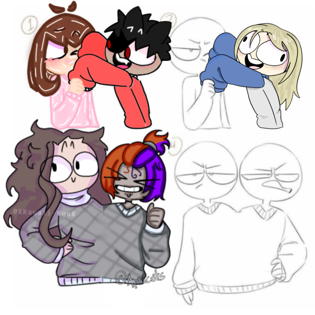 Sweater collab - ibisPaint