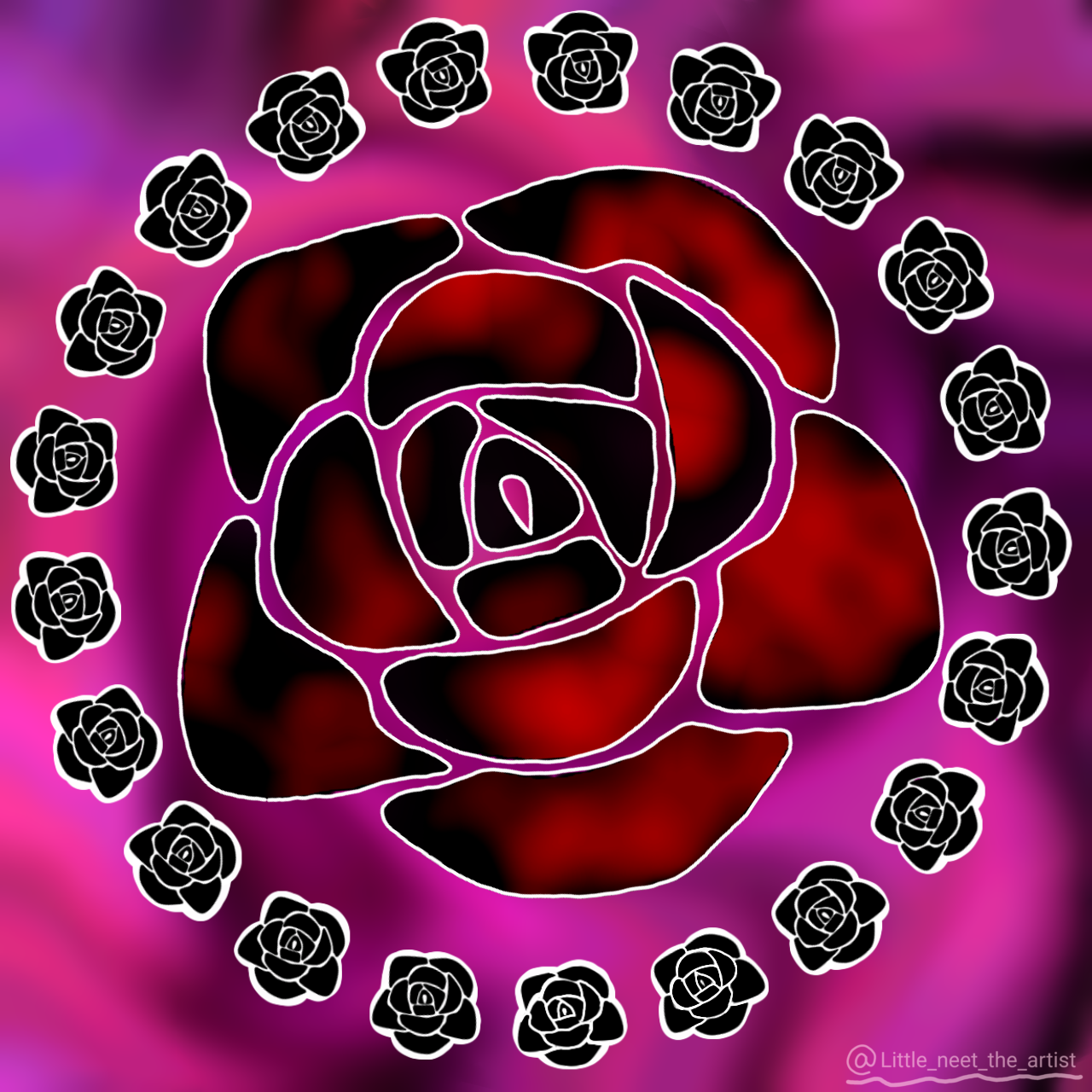 death roses - ibisPaint