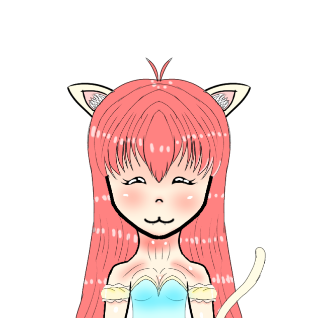 the furry girl - ibisPaint