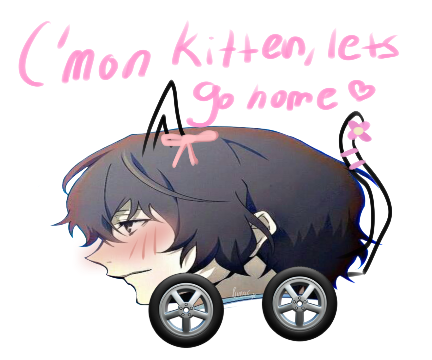 Kitten Car Dazai - ibisPaint