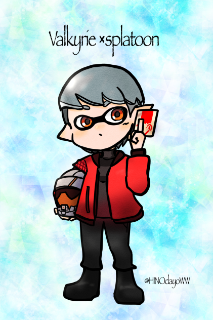 Apex Valkyrie ×splatoon - ibisPaint