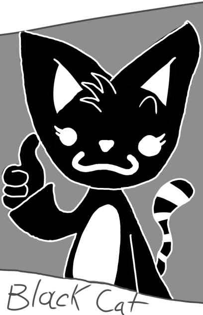 Black Cat - ibisPaint