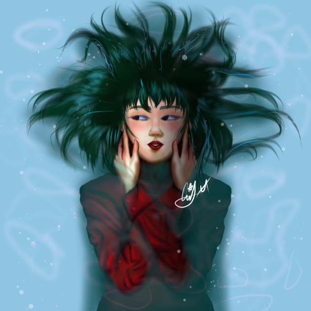 Bajo el agua - ibisPaint