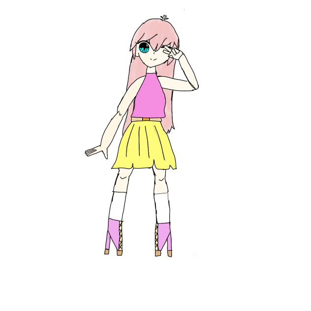 the first body I ever drew(fixed) - ibisPaint