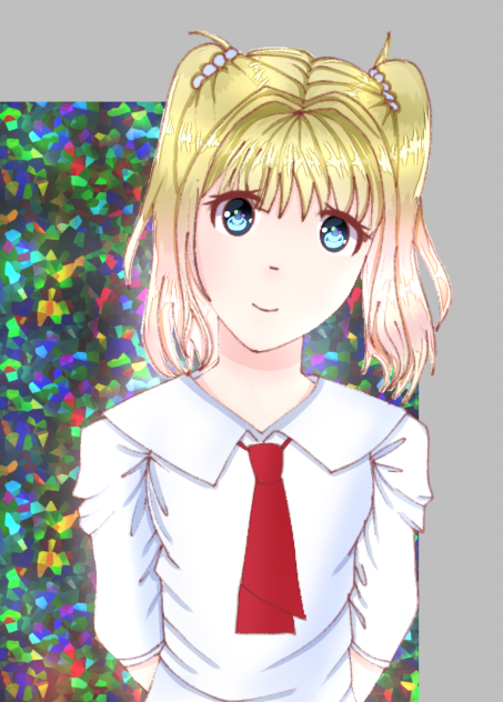 popping out illustration - ibisPaint