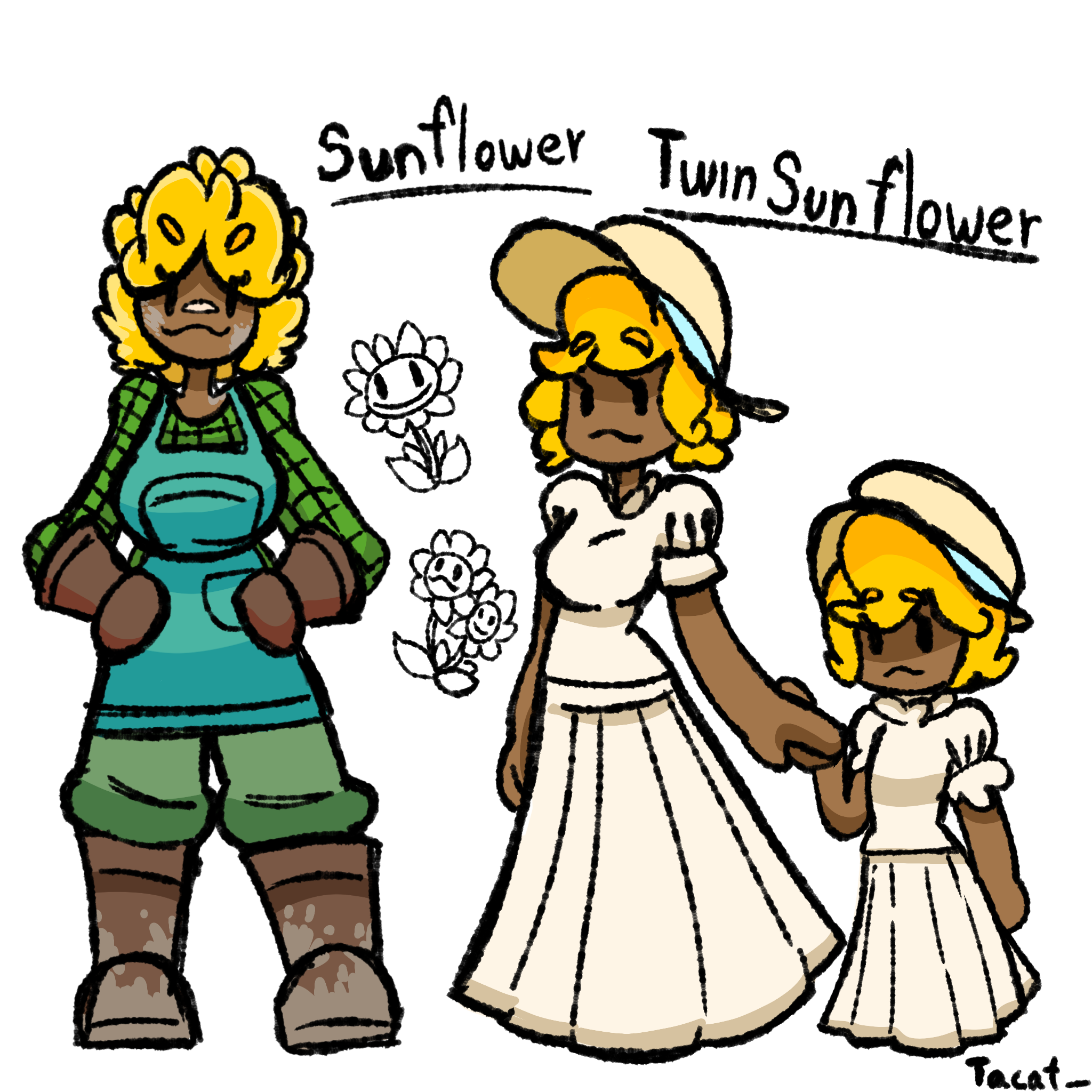 pvz sunflower - ibisPaint