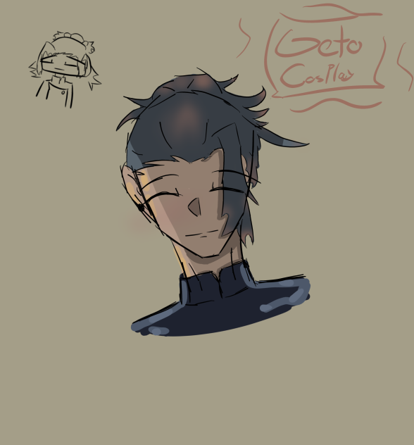Geto cosplay - ibisPaint