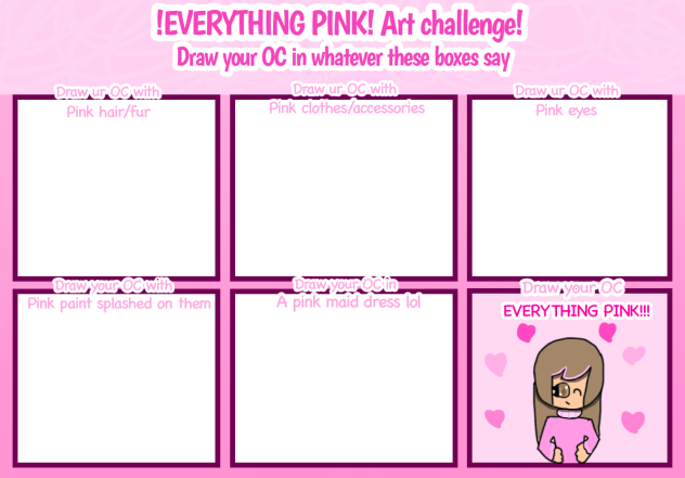 PINK CHALLENGE - ibisPaint