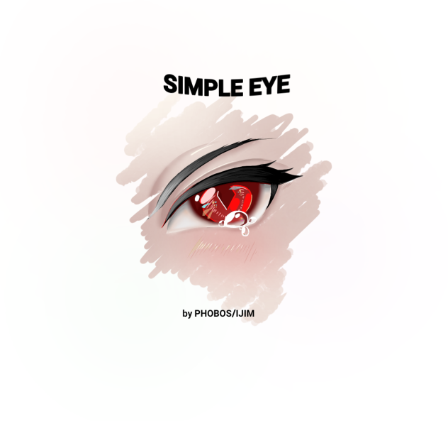 simple eye👍 - ibisPaint
