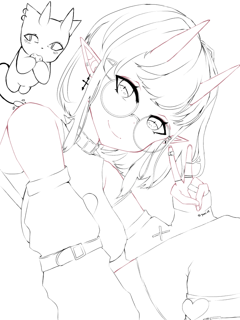 colouring page - ibisPaint