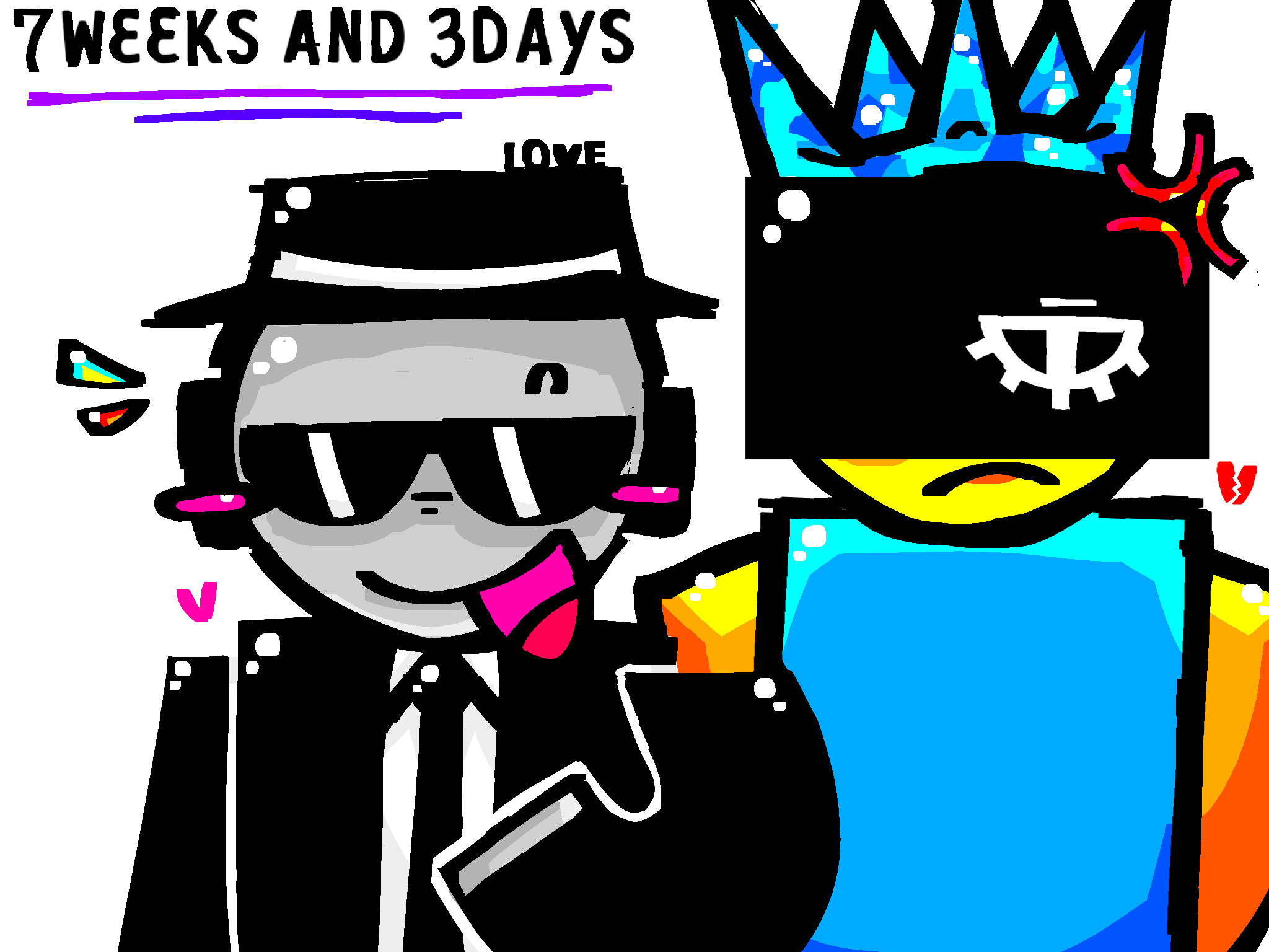 7 Weeks & 3 Days - ibisPaint