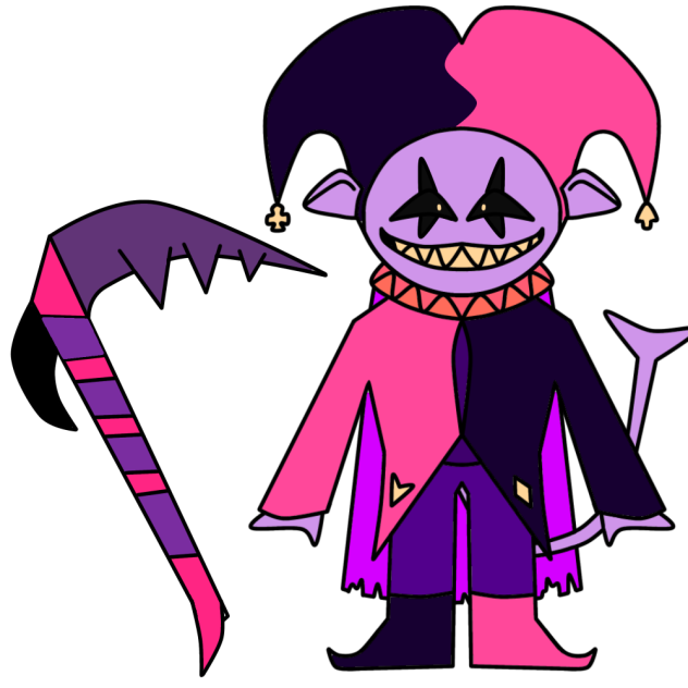 Deltafell jevil (my take) - ibisPaint