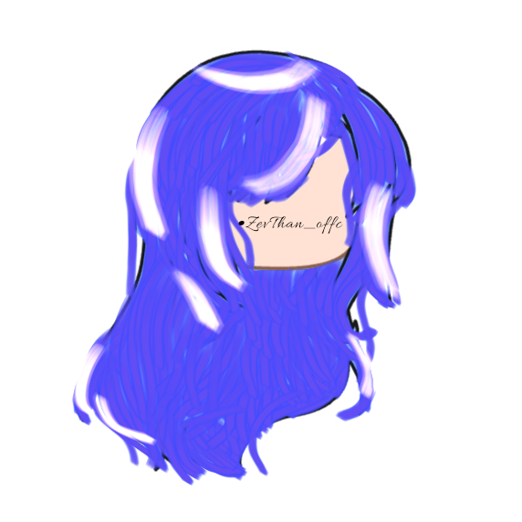 Tutorial shading hair - ibisPaint