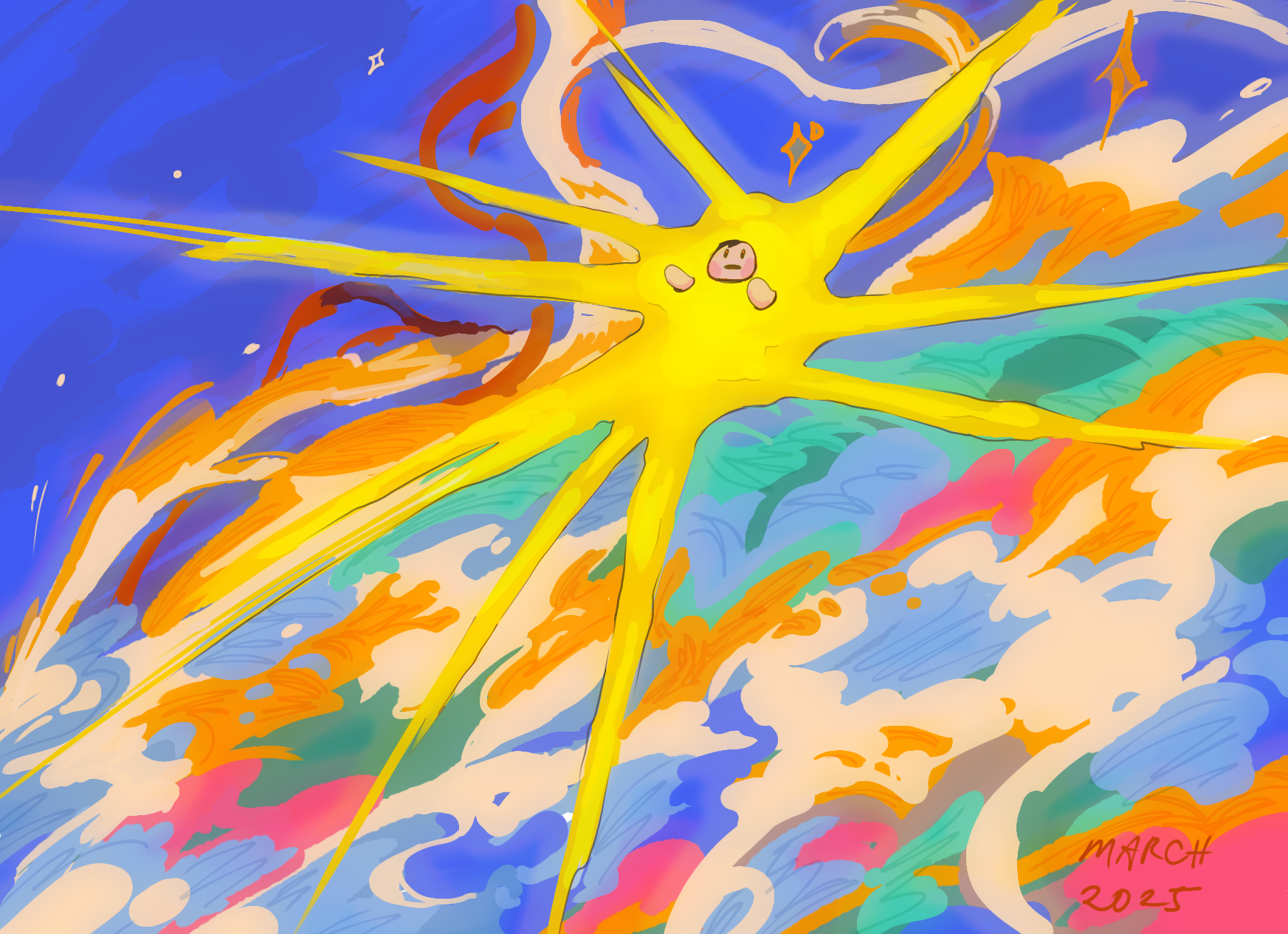 yellow mellow - ibisPaint