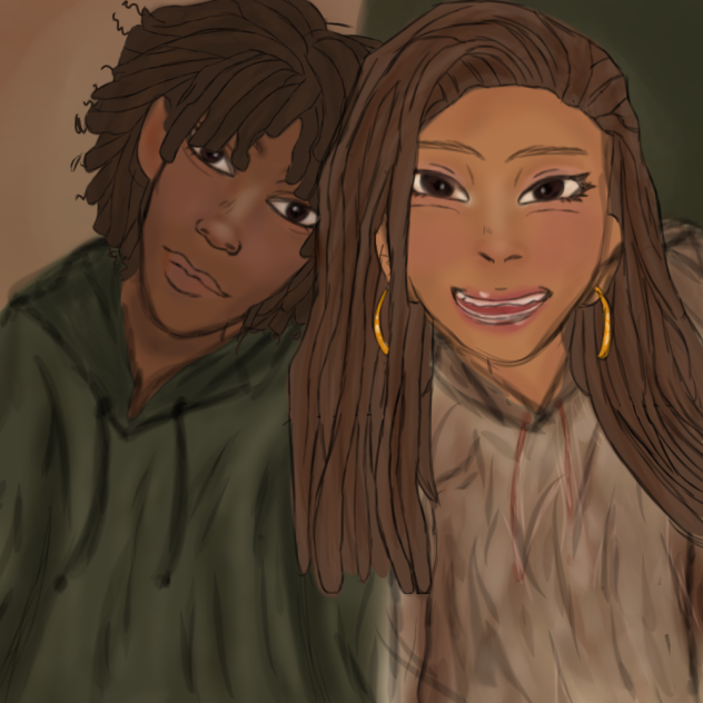 Me and my brother - ibisPaint